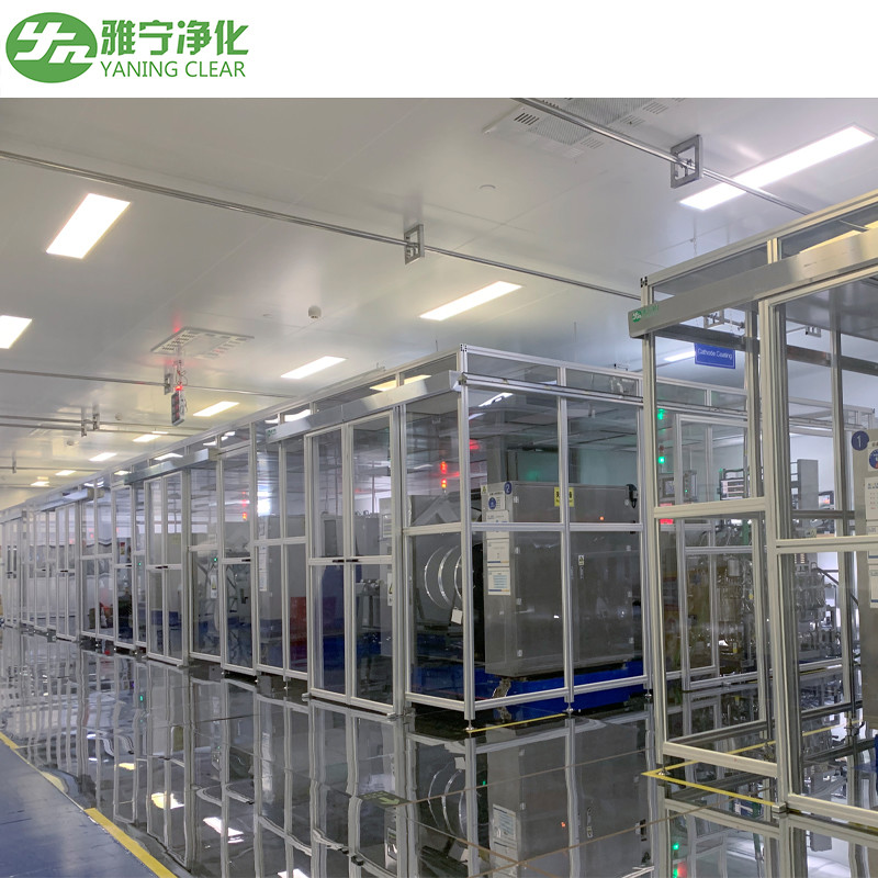 ISO 5 Clean Booth Manufacturer | Modular FFU System with HEPA Filter ...